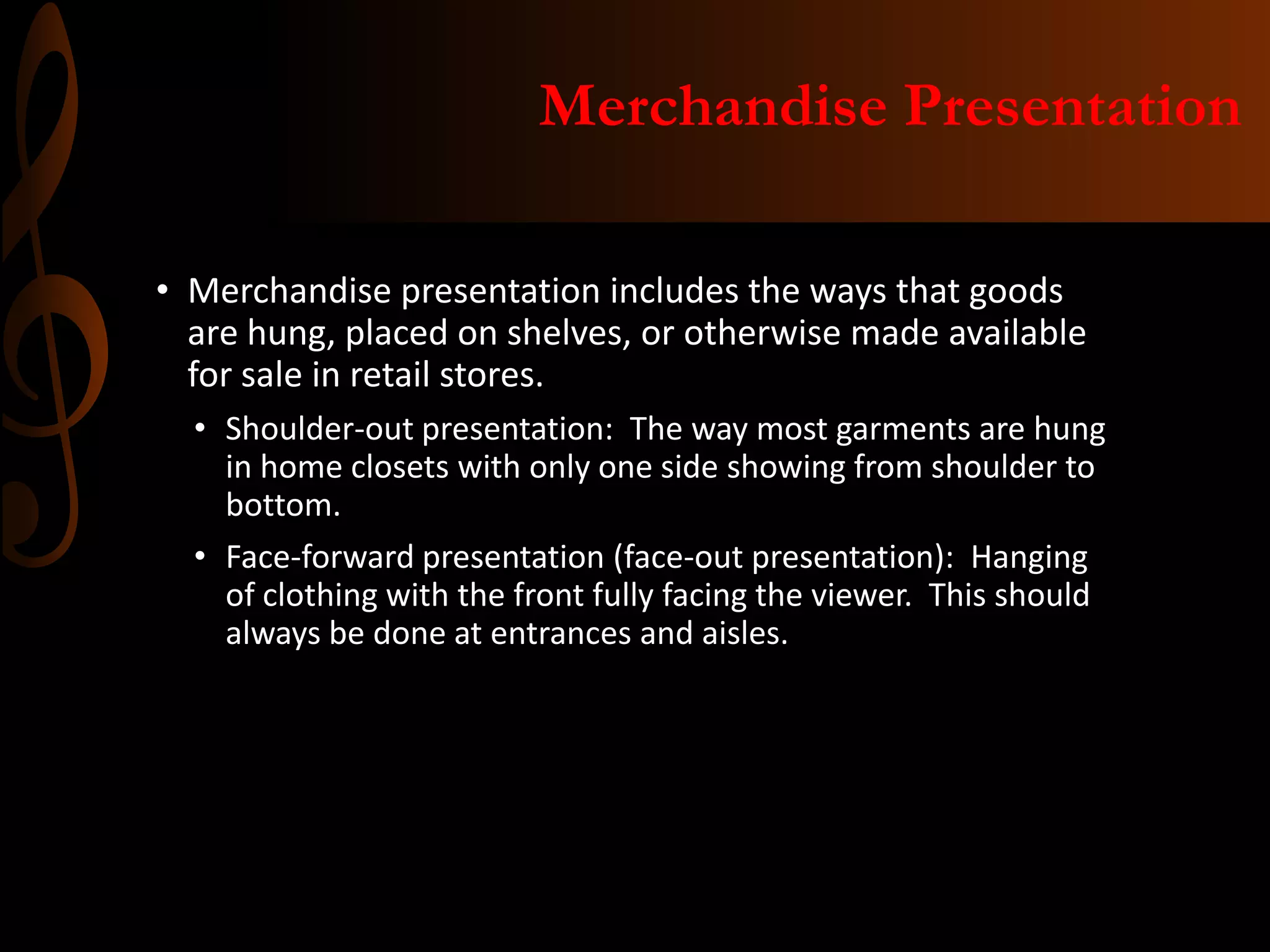 Virtual merchandising & visual merchandising in effect with ambush ...