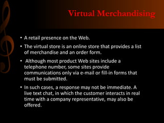 Virtual merchandising & visual merchandising in effect with ambush ...