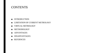 Virtual metrology in semiconductor manufacturing | PPTX
