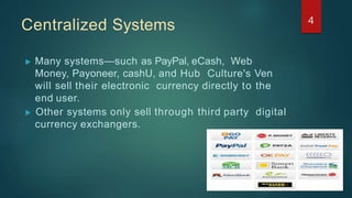 Virtual money / virtual currency / digital coin | PPTX