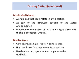 Virtual mouse | PPTX