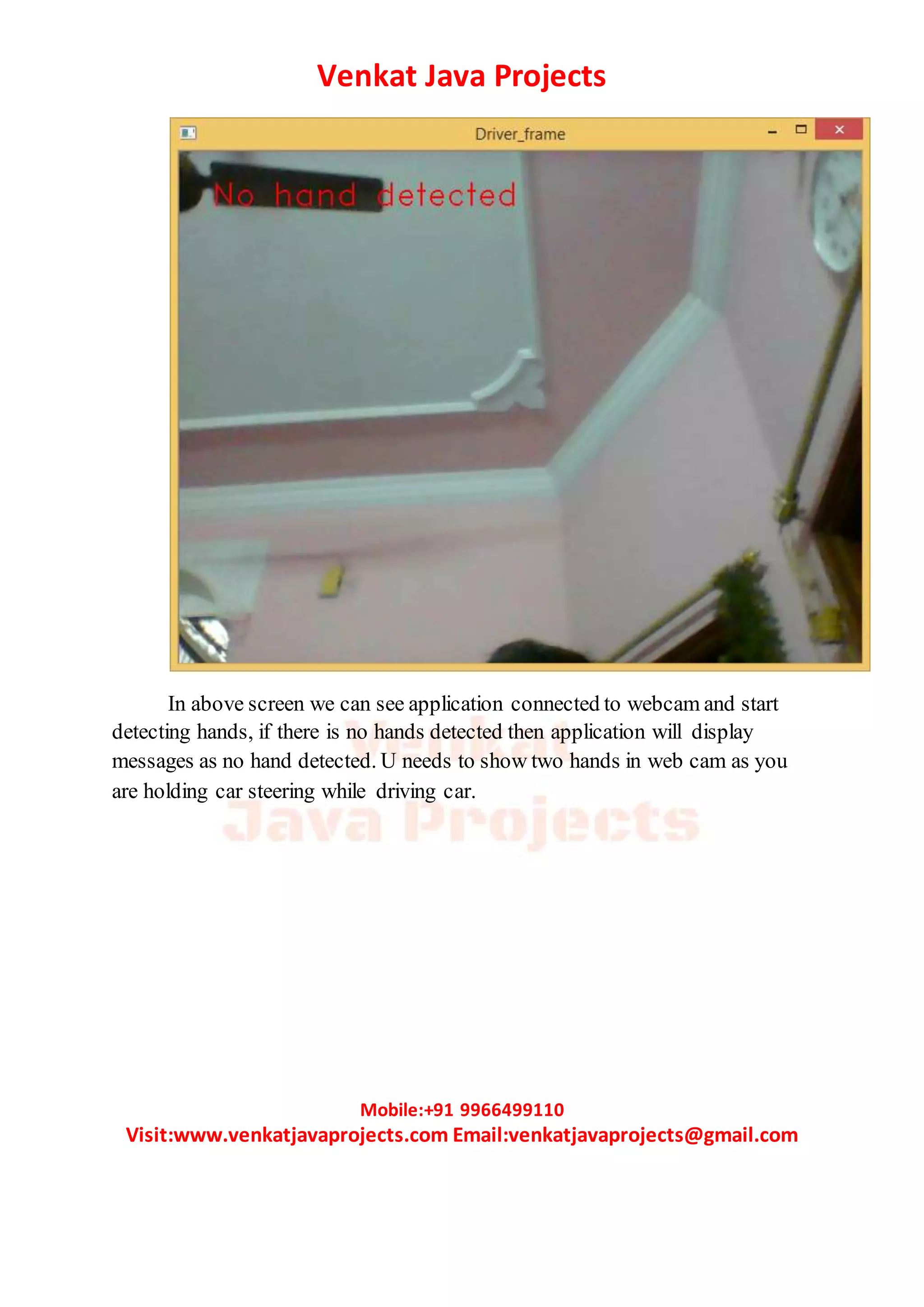 Virtual mouse operation using webcam | DOCX