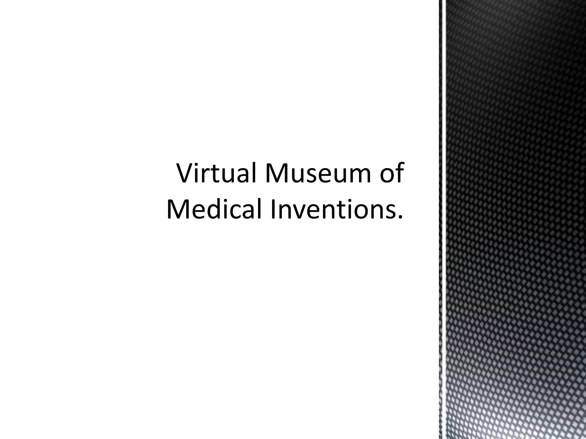 Medical inventions | PPTX