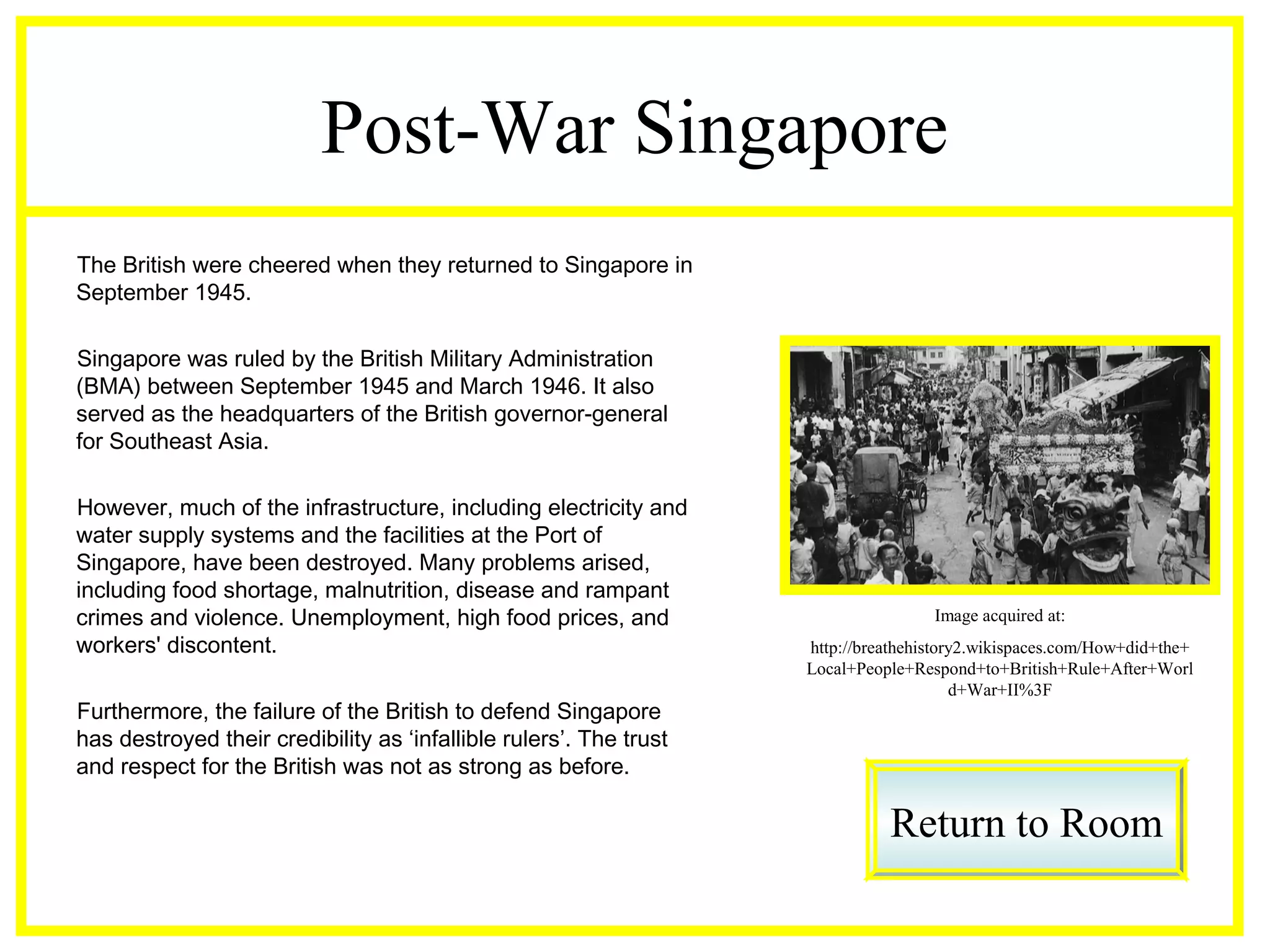 Virtual museum world war ii singapore | PPT