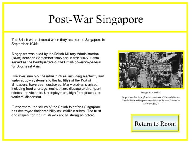 Virtual museum world war ii singapore | PPT