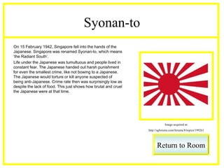 Virtual museum world war ii singapore | PPT