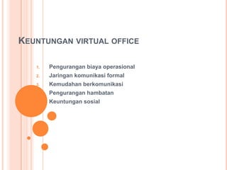Virtual office | PPTX