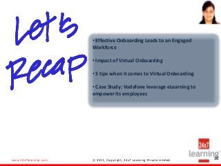 Virtual OnBoarding Helping HRs to do more with Fewer Resources | PPT