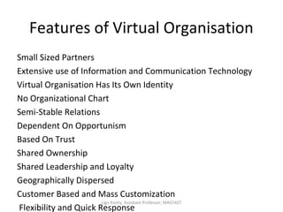 Virtual organisations | PPT