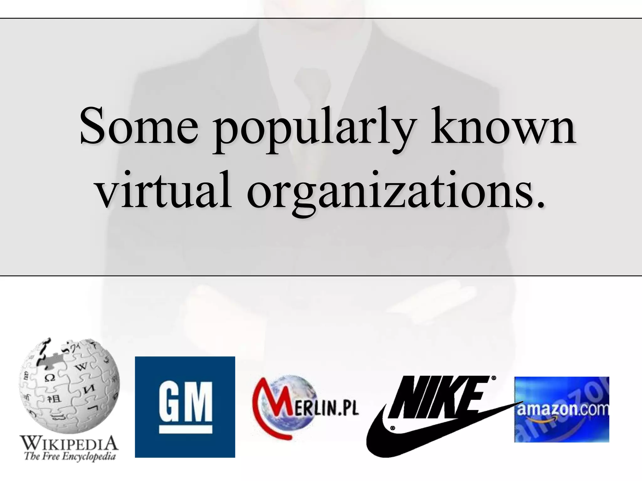 Virtual organisations. | PPTX