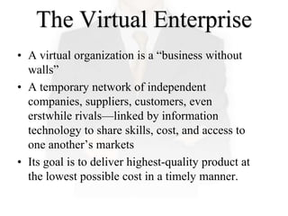 Virtual organisations. | PPTX