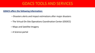 GDACS Virtual OSOCC | PPTX