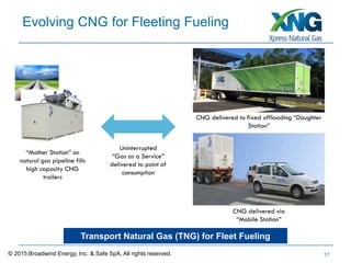 Making the CNG Virtual Pipeline a Reality for Transportation Natural ...