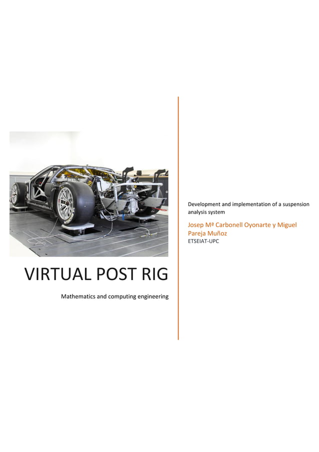 Virtual post rig | PDF