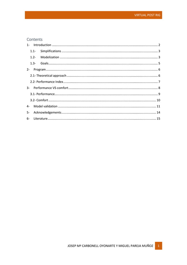 Virtual post rig | PDF