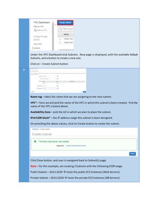 Virtual private cloud fundamentals | DOCX | Cloud Computing | Internet