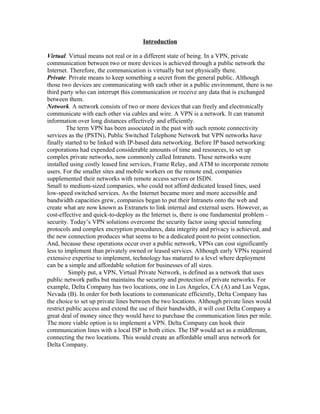 Virtual private network | PDF