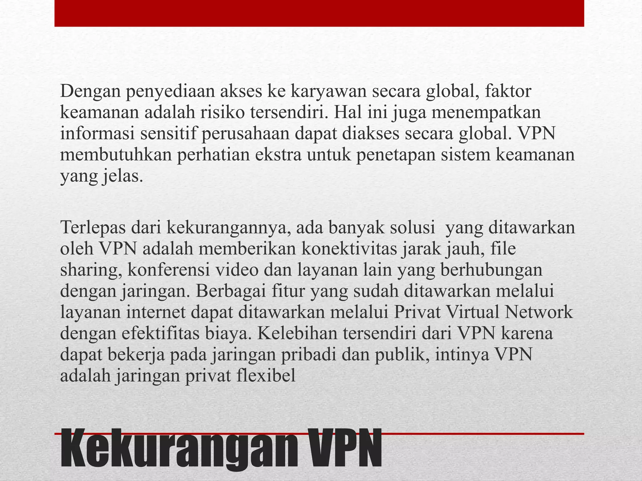 Virtual private network server | PPTX