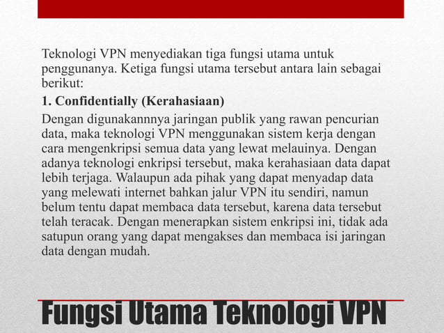 Virtual private network server | PPTX