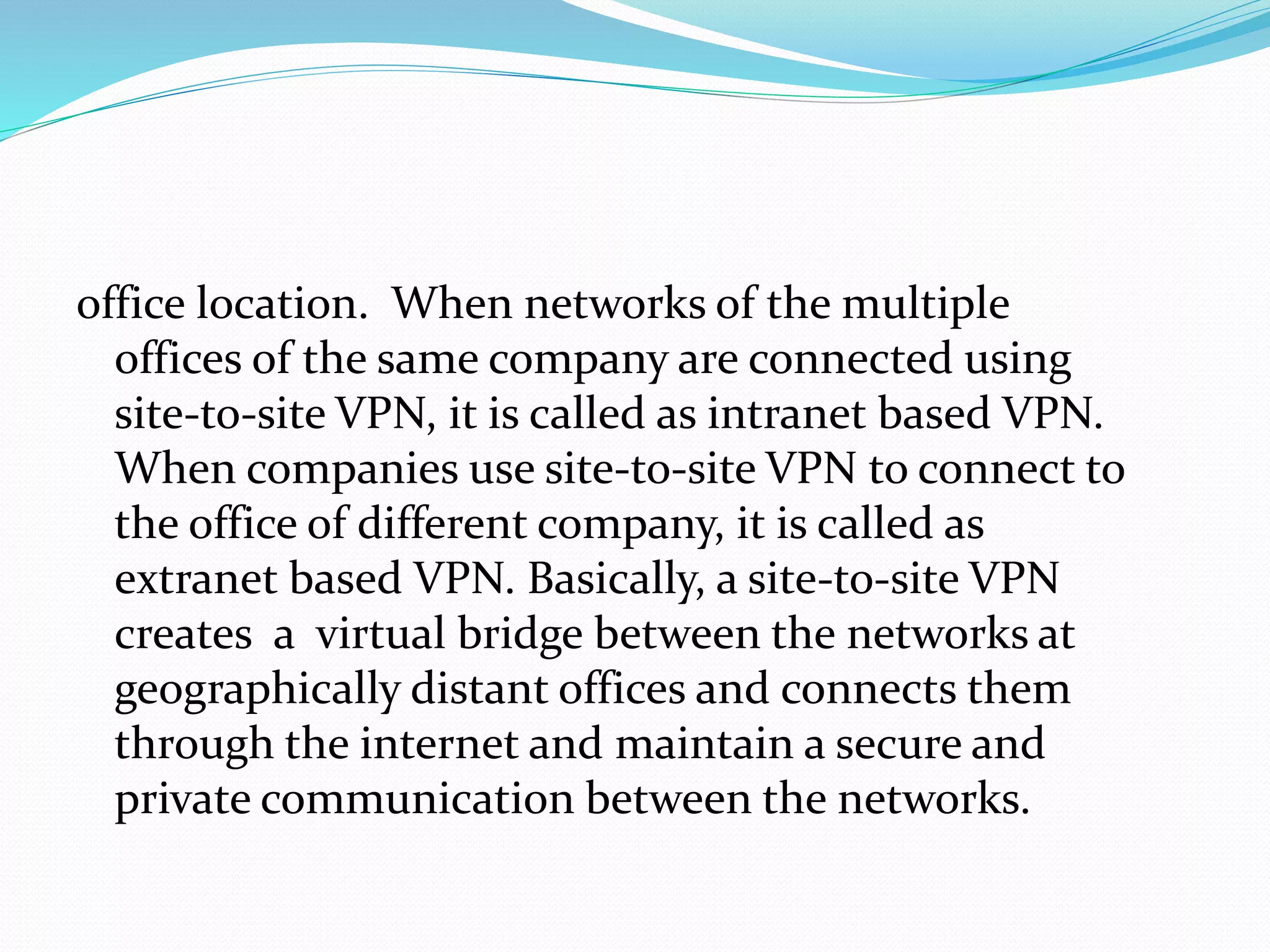 Virtual private network(vpn) | PPTX