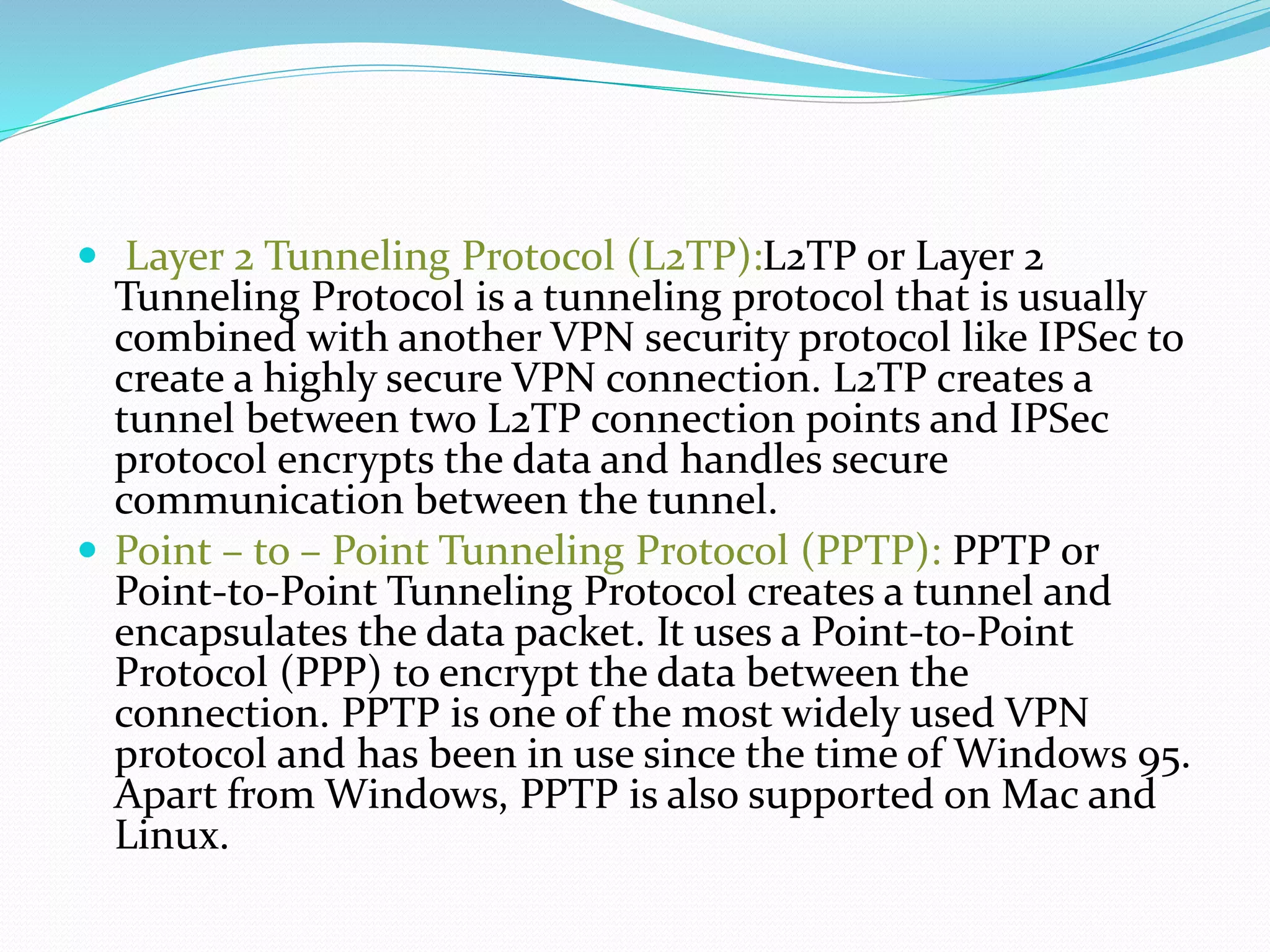 Virtual private network(vpn) | PPTX