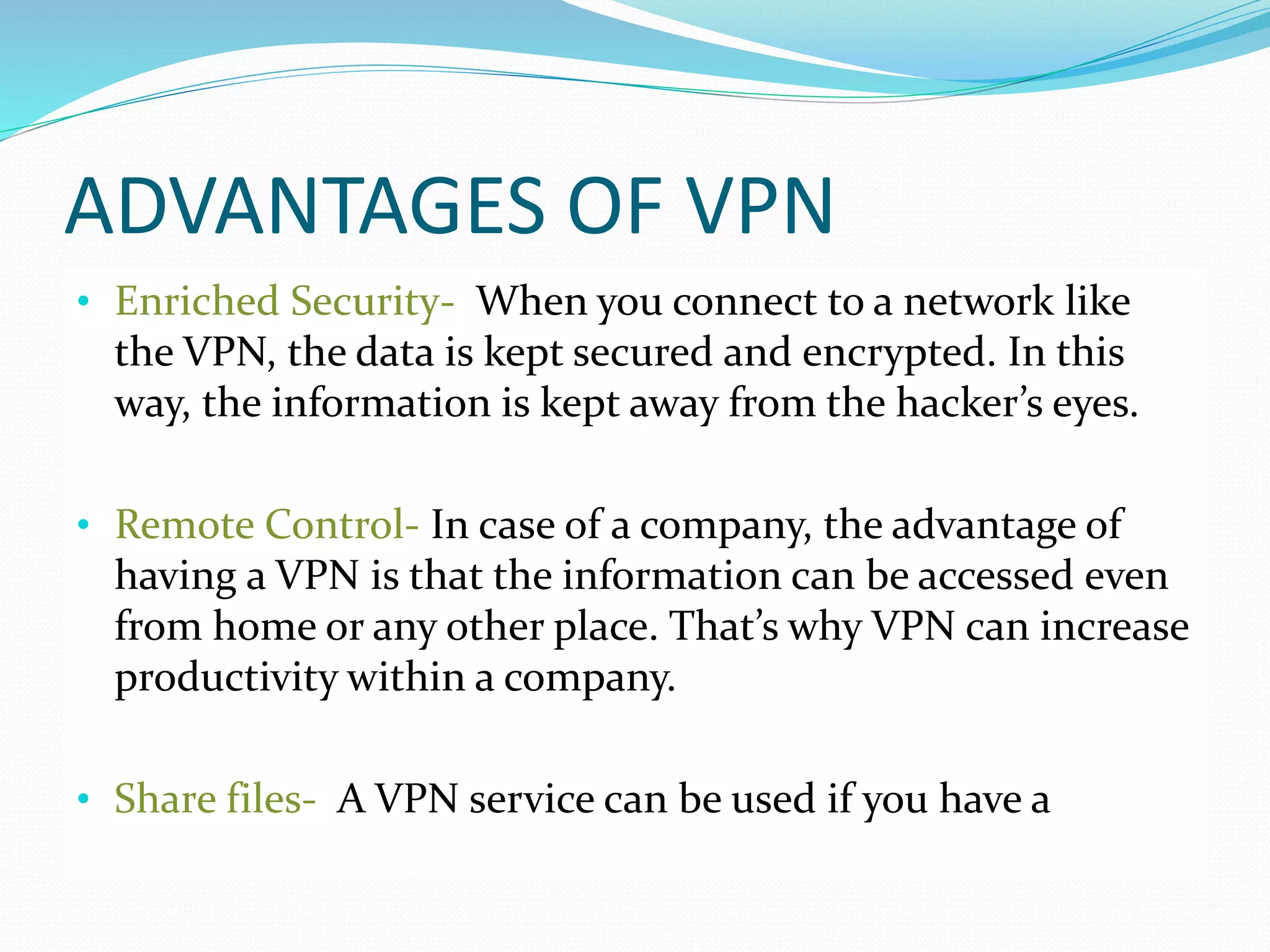 Virtual private network(vpn) | PPTX