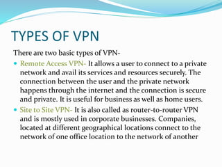 Virtual private network(vpn) | PPTX
