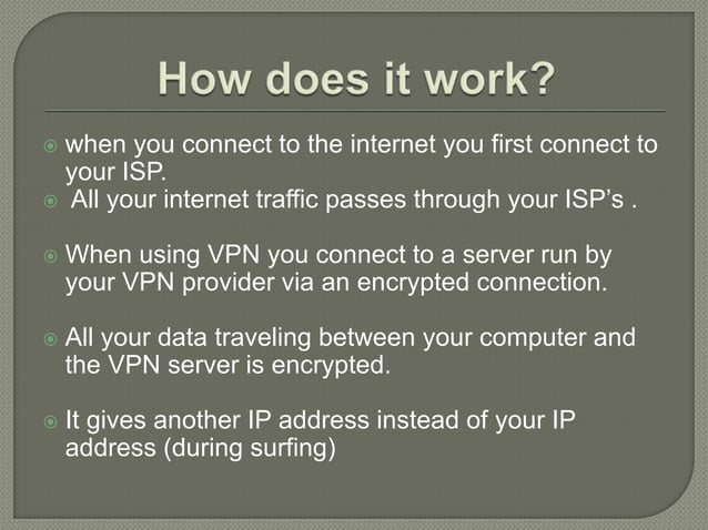 Virtual Private Network Vpn Presentation Pptx Internet Computing