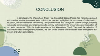Integrated Design Project - Virtual Prototype of Waterwheel Trash Trap ...