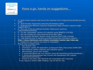 Virtual Reaction Service Using Chem Axon Reactor July06 | PPT