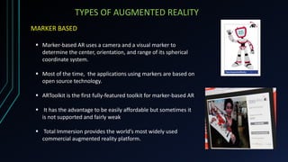 HCI : Virtual reality (AUGMENTED & MIXED REALITY) | PPTX