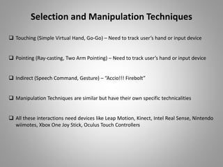 Intro to Virtual reality | PPT