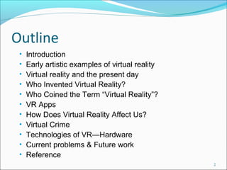 Virtual reality | PPT