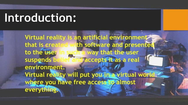 Virtual reality | PPT