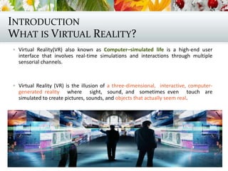 Virtual Reality | PPT