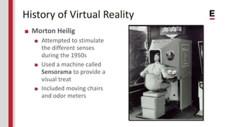 'The History of Virtual Reality' | PPTX