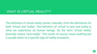 Virtual reality | PPTX