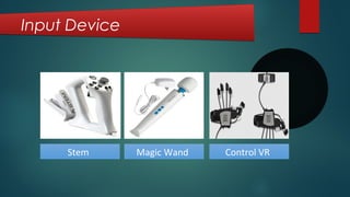 Virtual reality and its Types | ODP