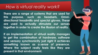 Virtual reality and its Types | ODP | Computer Peripherals | Computing