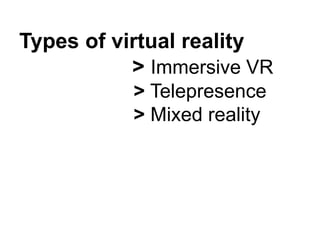 Virtual reality | PPT