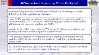 Virtual reality in refinery training ppt | PPT