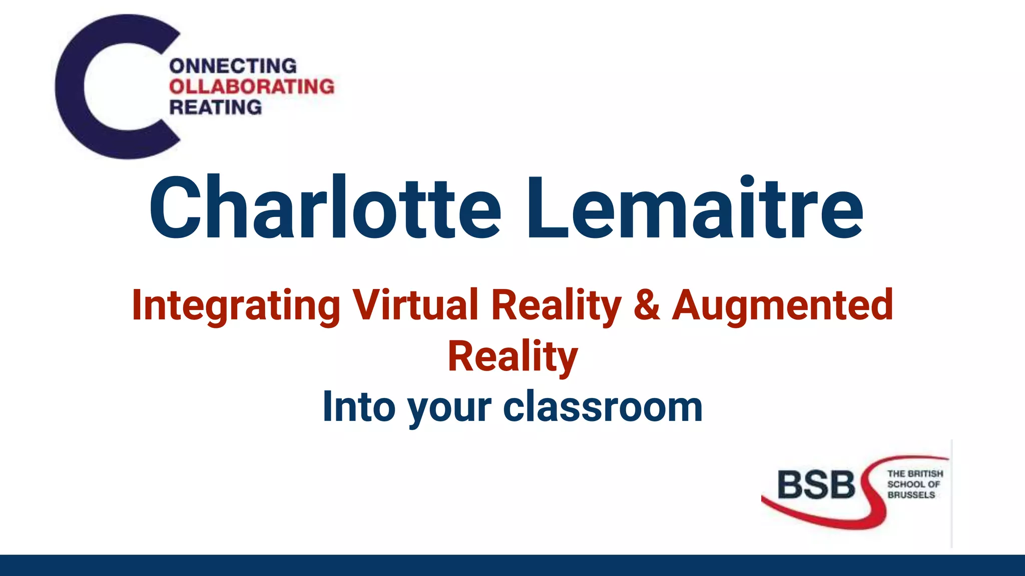 Virtual reality & augmented reality in the classroom | PPTX