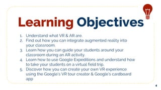 Virtual reality & augmented reality in the classroom | PPT