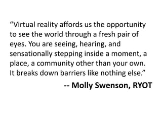 Virtual Reality Ethics Pptx