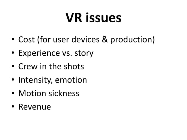 Virtual Reality Ethics Pptx