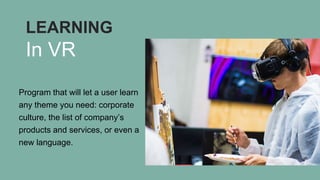 Virtual reality for HR | PPT