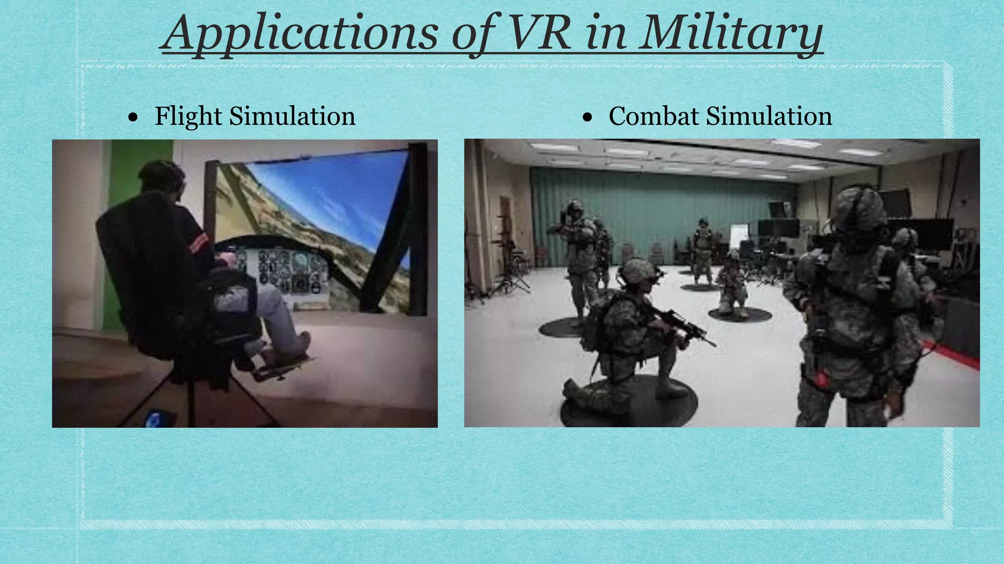 Virtual reality in military applications | PDF