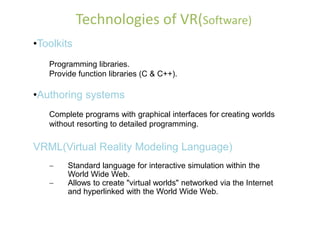 Virtual reality The Future | PPTX