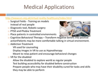 Virtual_Reality_New.pptx | 3-D Graphics | Computer Software and ...