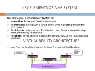 Virtual_Reality_New.pptx | 3-D Graphics | Computer Software and ...